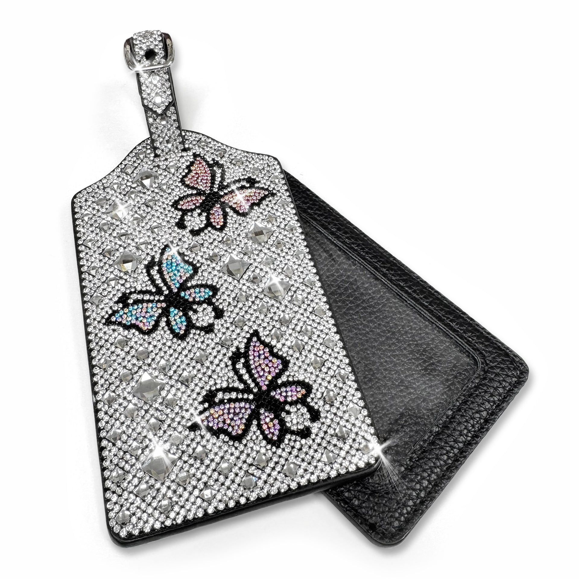 WINGS OF THE HEART BUTTERFLY LUGGAGE TAG